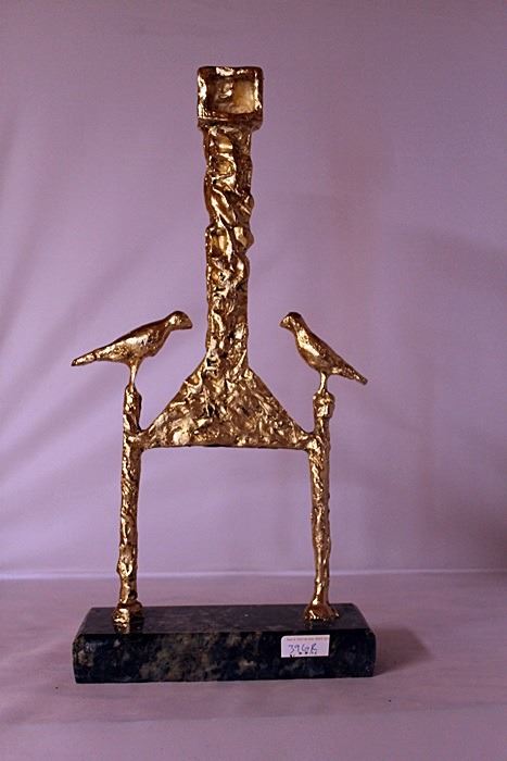 Gold over Bronze Sculpture - after Diego