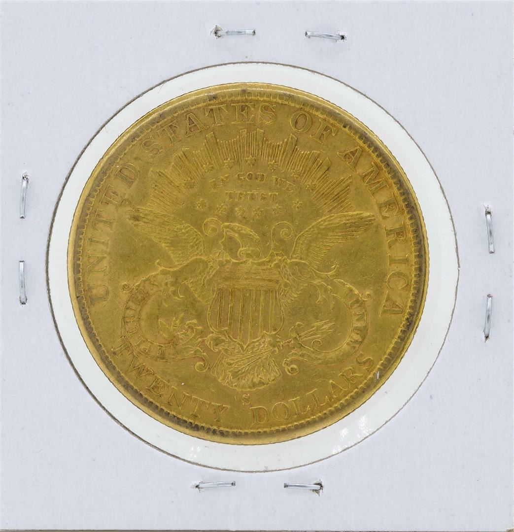 1881-S $20 Liberty Head Double Eagle Gold Coin