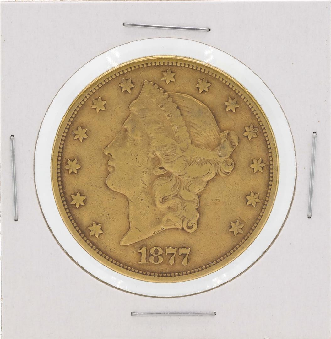 1877-S $20 Liberty Head Double Eagle Gold Coin