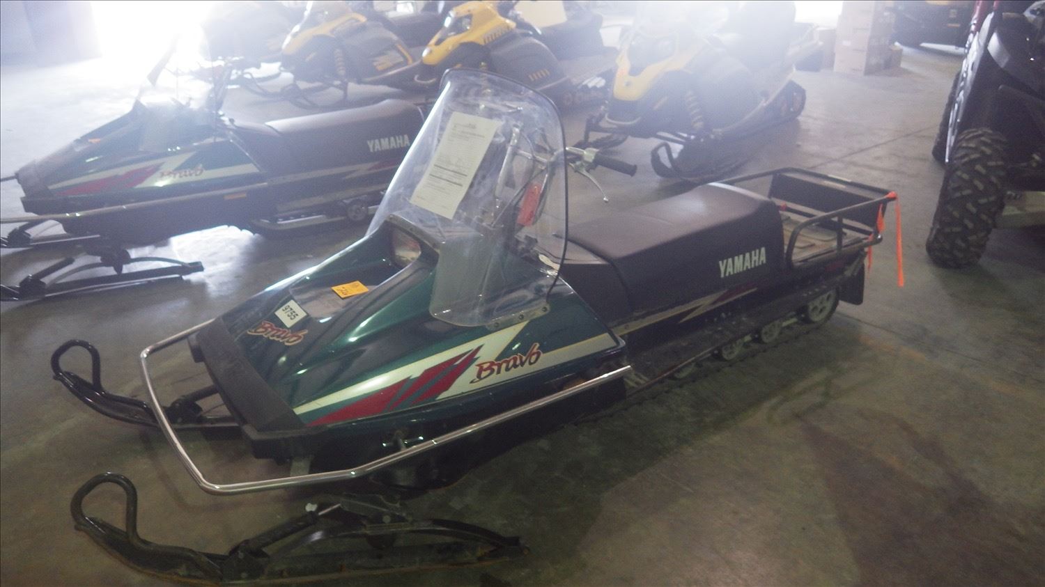 2006 Yamaha Bravo cargo snowmobile 250cc 3100 km