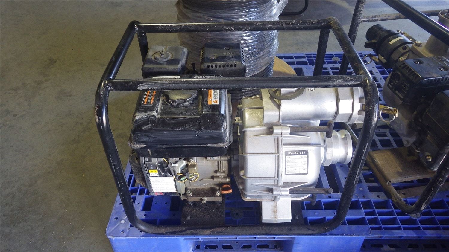 Power Fist 7HP pump 3" inlet and outlet