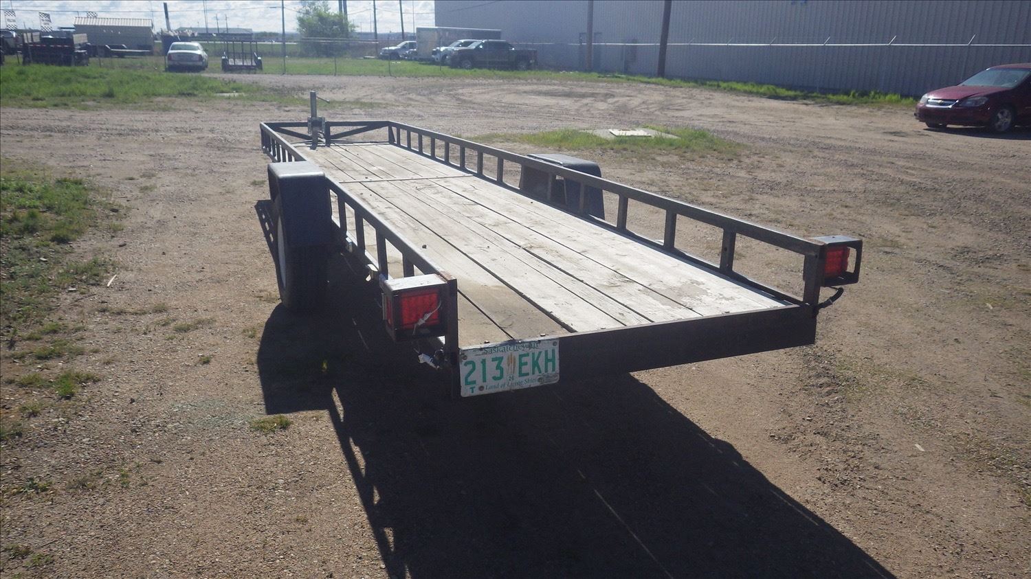 Custom utility trailer 20'L x 52" wide. Haul anything long or short ...