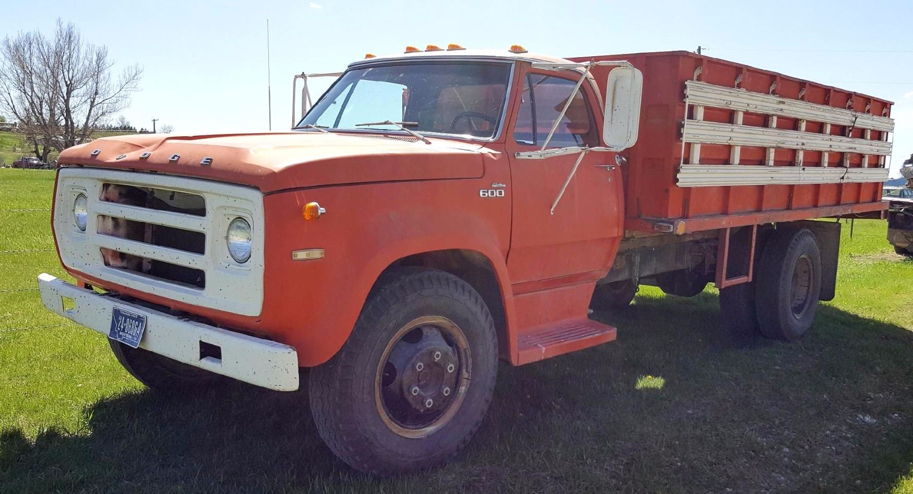 1974 Dodge D600 2-ton, 318 eng., 5 spd./ 2 rear axle / 3 speed Brownie ...