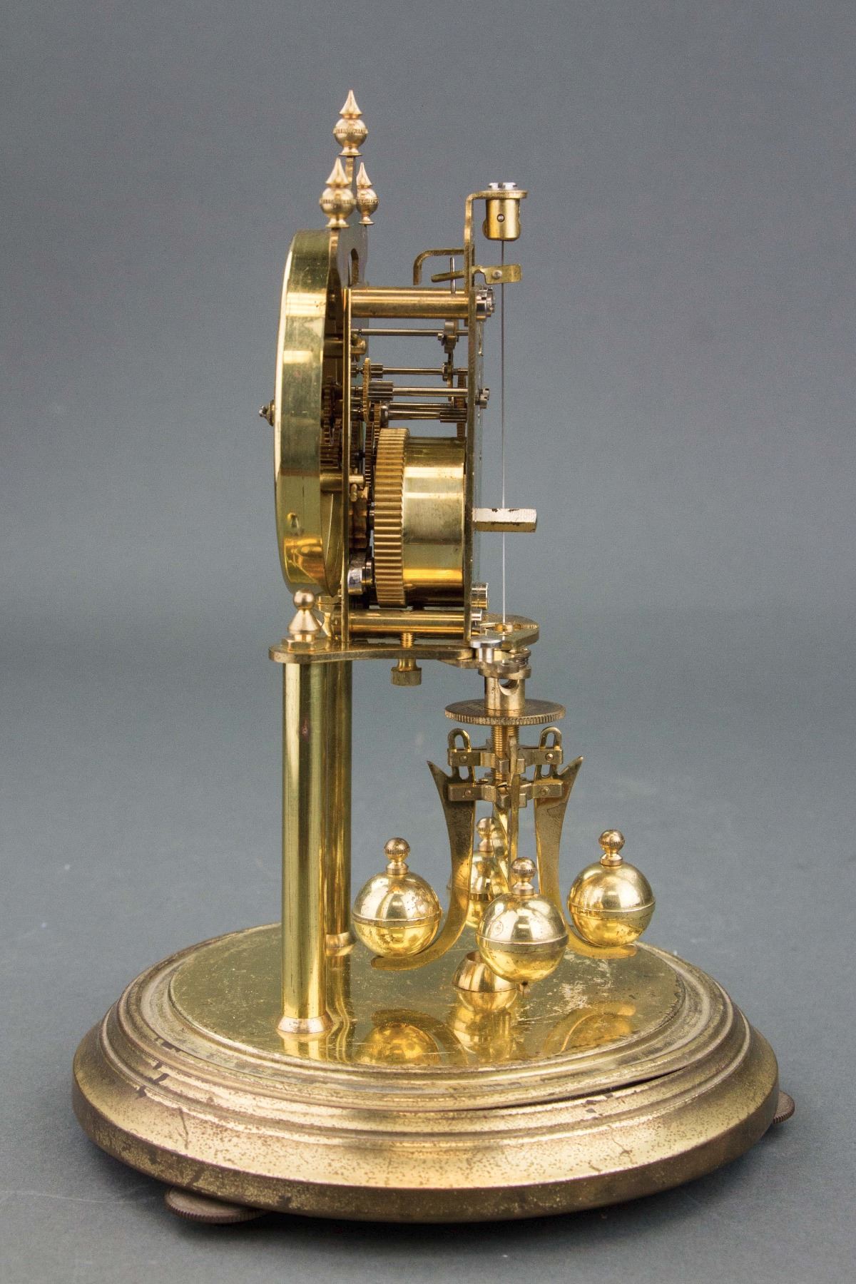 West German Kieninger Obergfell Kundo Table Clock