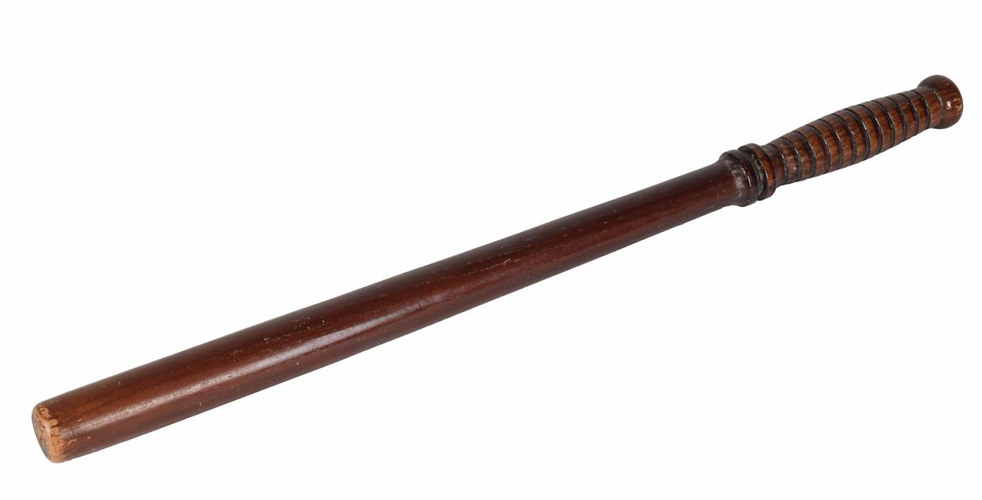 Sheriff 'Smoot' Schmid's Wooden Nightstick