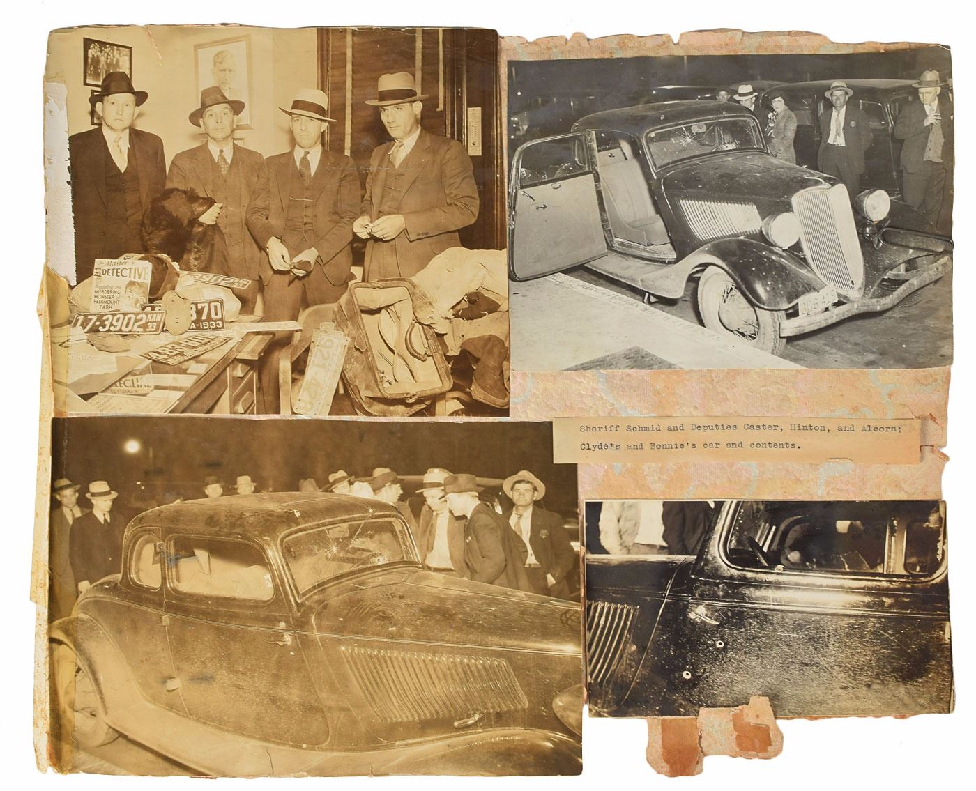 Smoot Schmid's Personal 'Bonnie & Clyde' Scrapbook