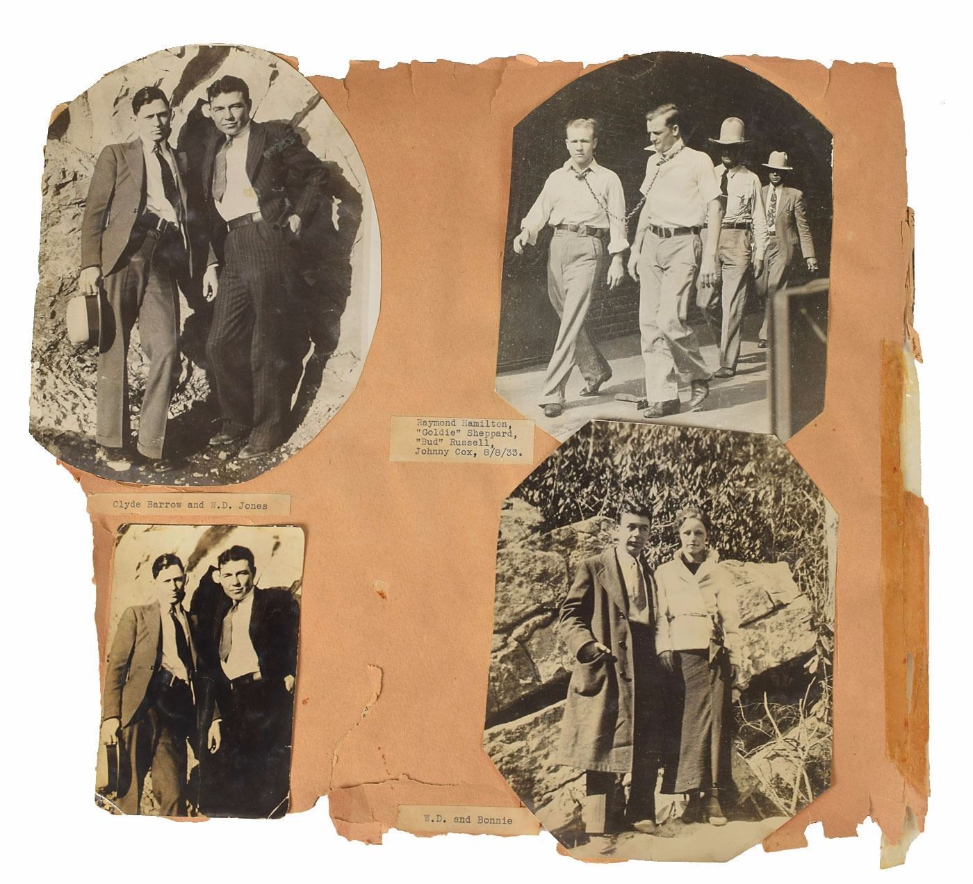 Smoot Schmid's Personal 'Bonnie & Clyde' Scrapbook