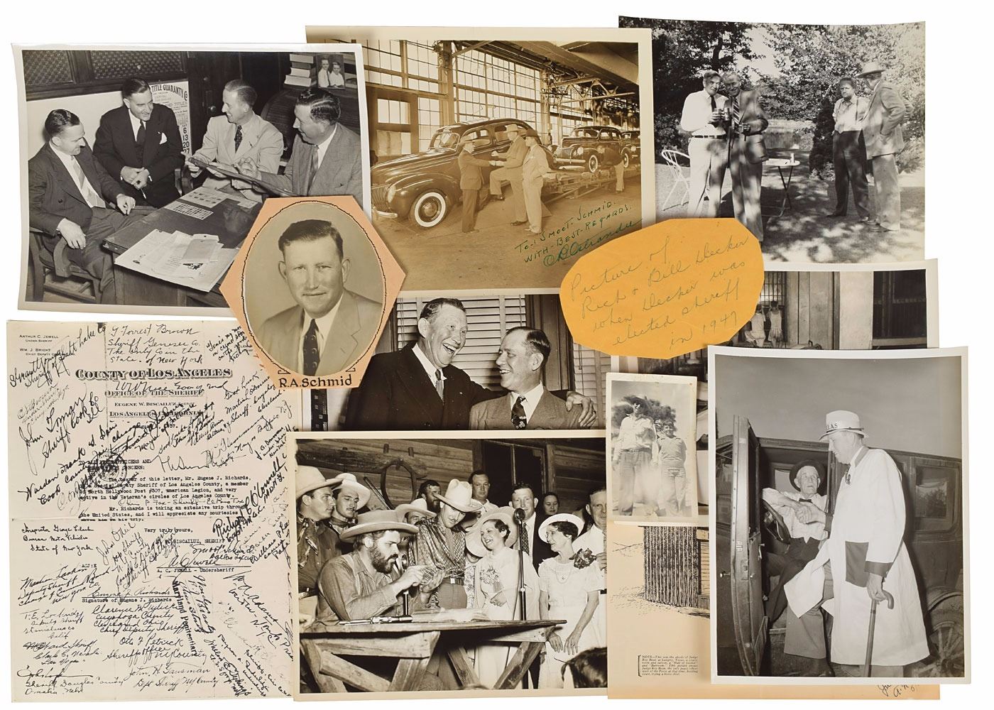 Sheriff 'Smoot' Schmid's Archive of Original Vintage Photographs