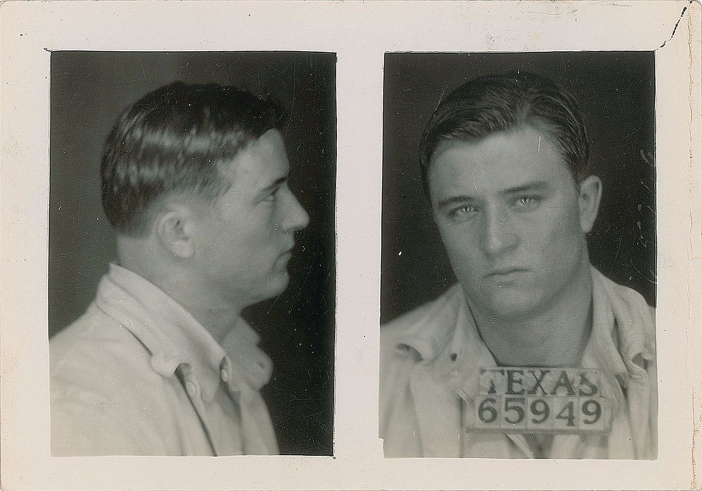 Henry Methvin Original Vintage Mug Shot Photograph
