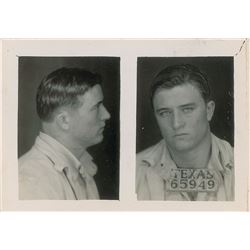 Henry Methvin Original Vintage Mug Shot Photograph