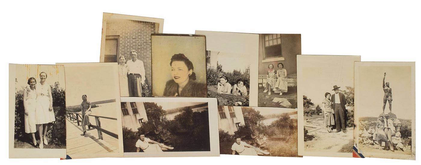 Blanche Barrow Collection of (36) Original Vintage Candid Photographs ...