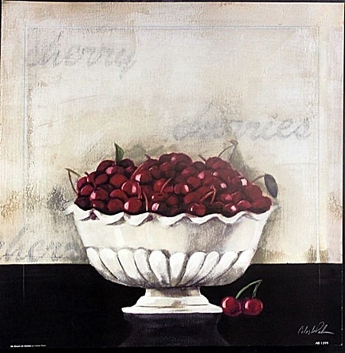 Fine Art Print "On Dessert de Cerises" by Celeste Peters
