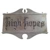 Amityville: The Awakening Screen Used "High Hopes" Sign Movie Props