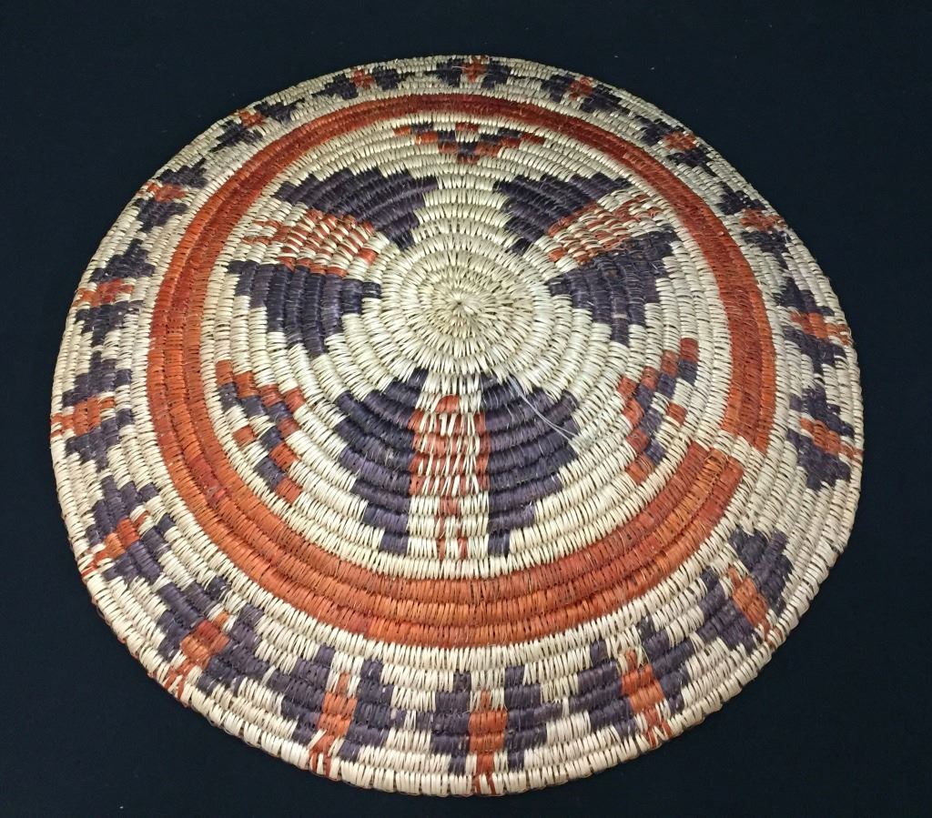 Large Paiute Basket – Butterflies