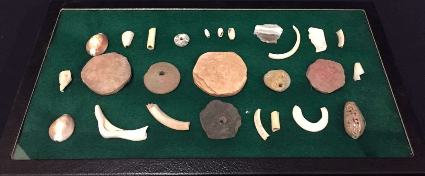 Prehistoric Artifacts Display