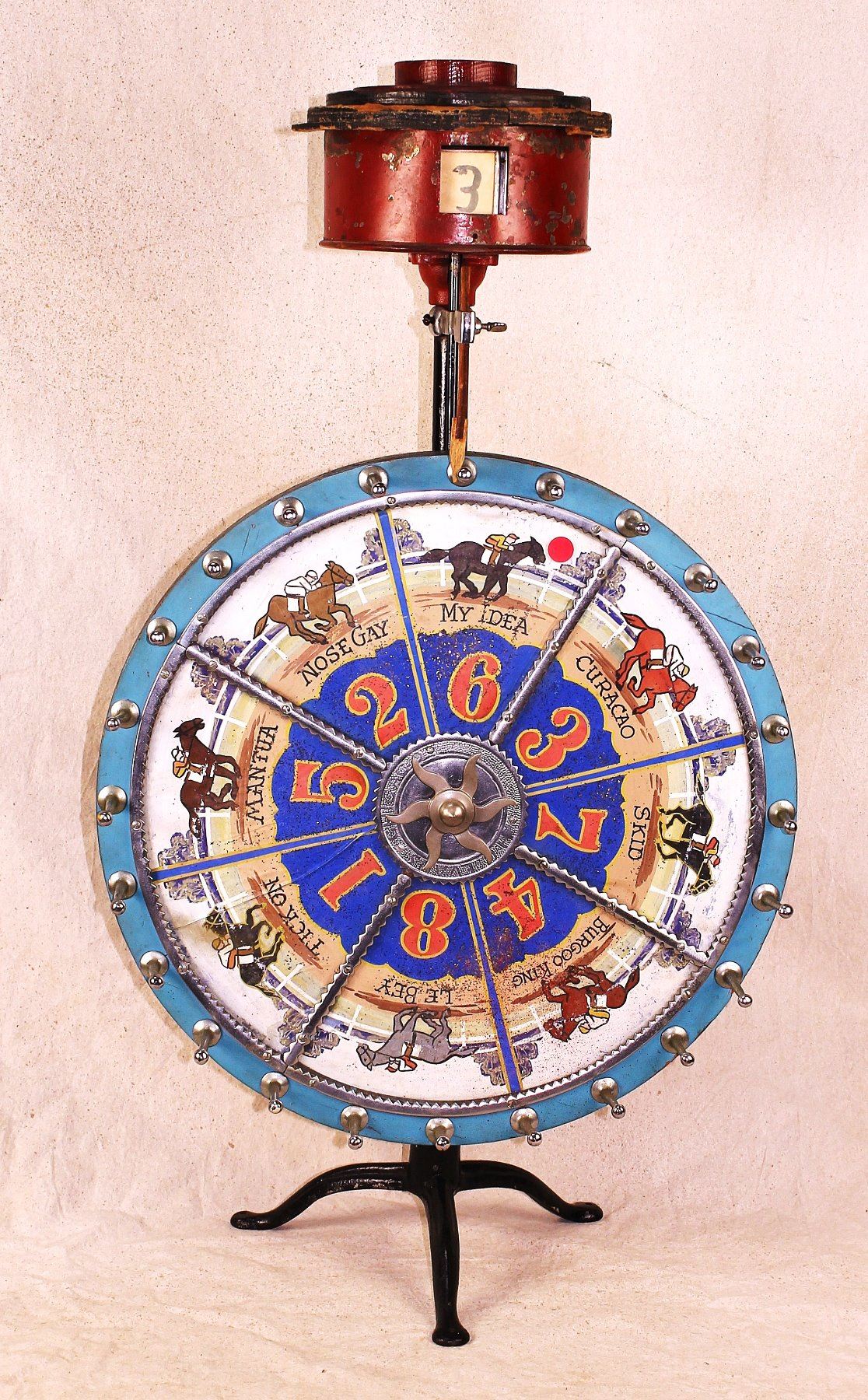 Race Horse Gambling Wheel