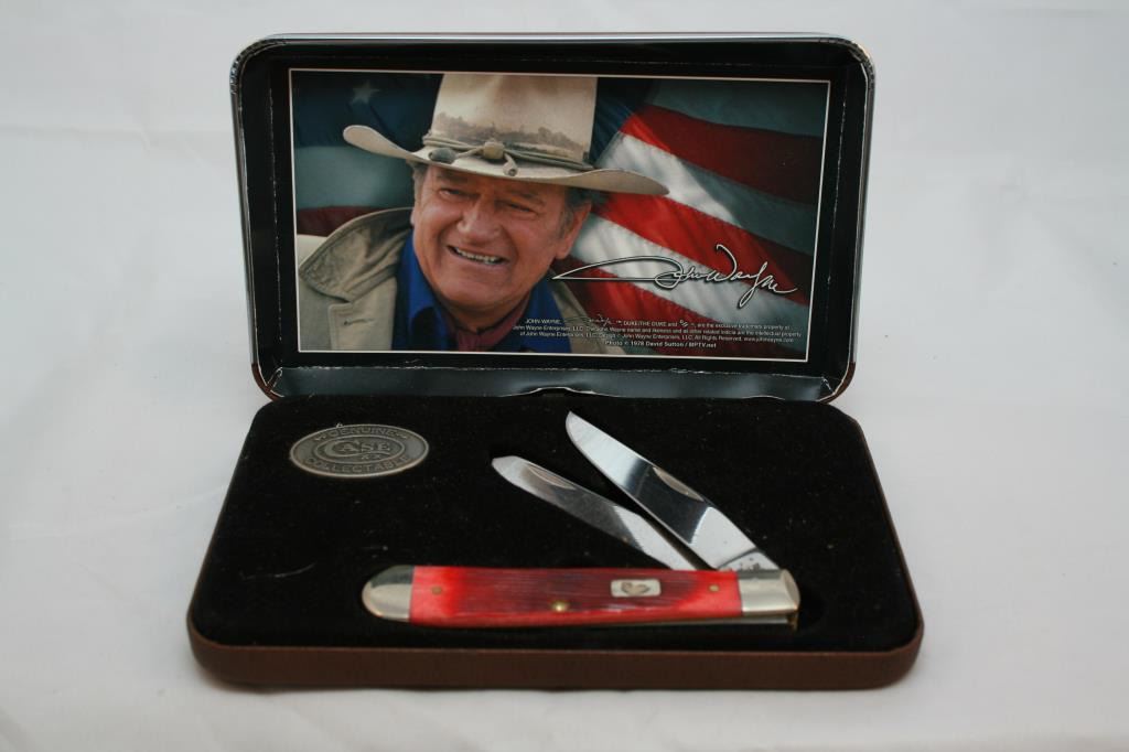 Case two blade "John Wayne" Pocket Knife (#2574)