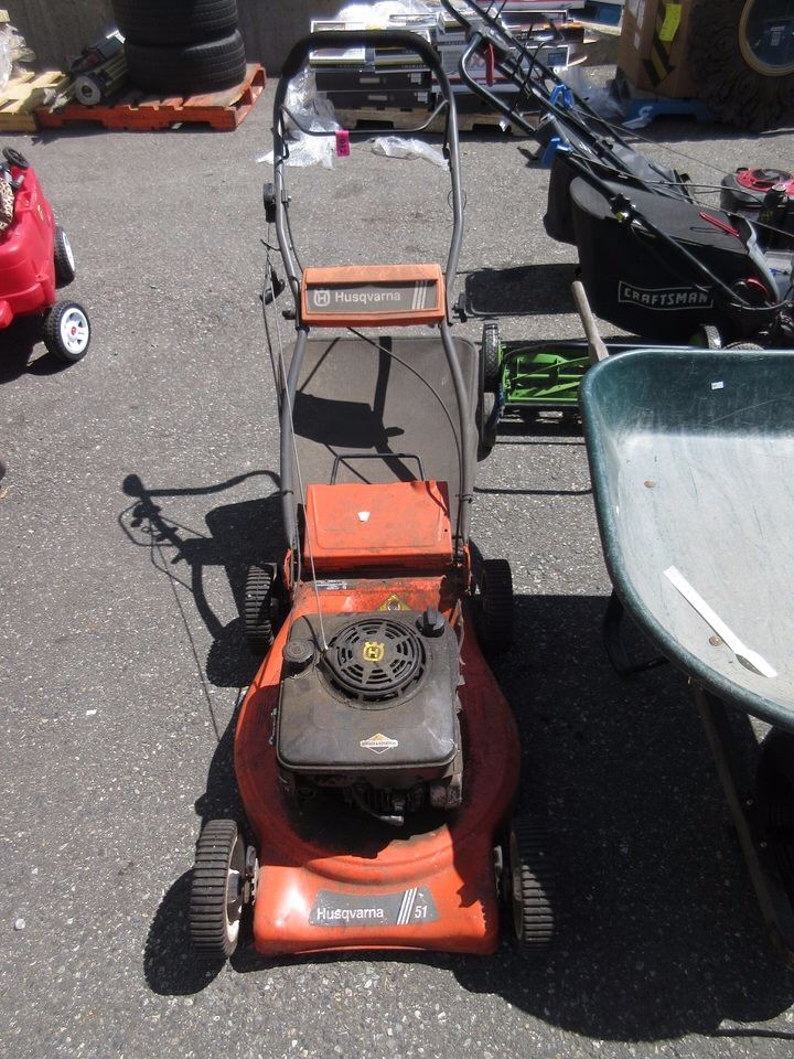 Husqvarna Rear Bag Gas Lawnmower