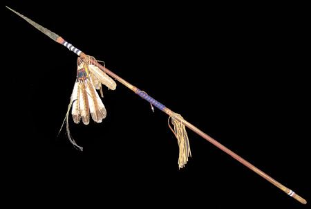 Blackfoot Beaded War Lance