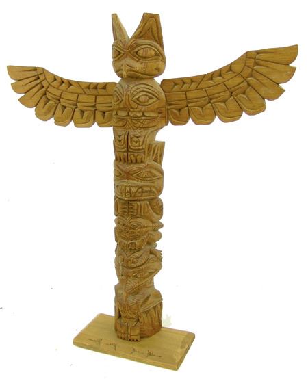 NW Coast Model Totem Pole - Sam Williams