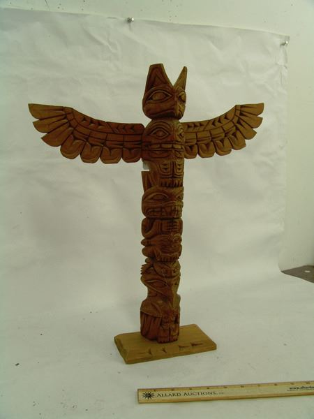 NW Coast Model Totem Pole - Sam Williams