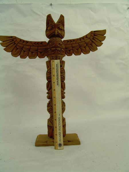 NW Coast Model Totem Pole - Sam Williams