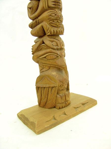 NW Coast Model Totem Pole - Sam Williams