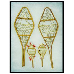 Miniature Snowshoe Display