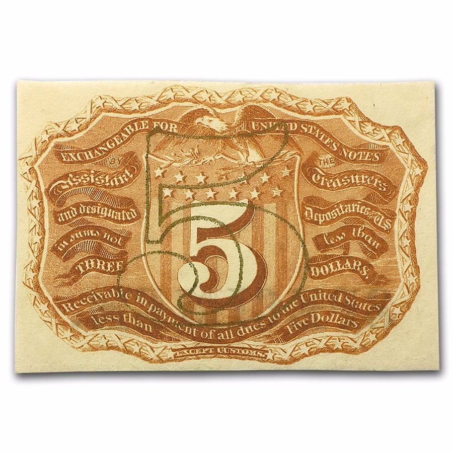 5 Cent Fractional Currency Note