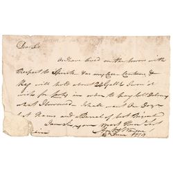 1779 Revolutionary War Brigadier General ANTHONY WAYNE Autograph Letter ...