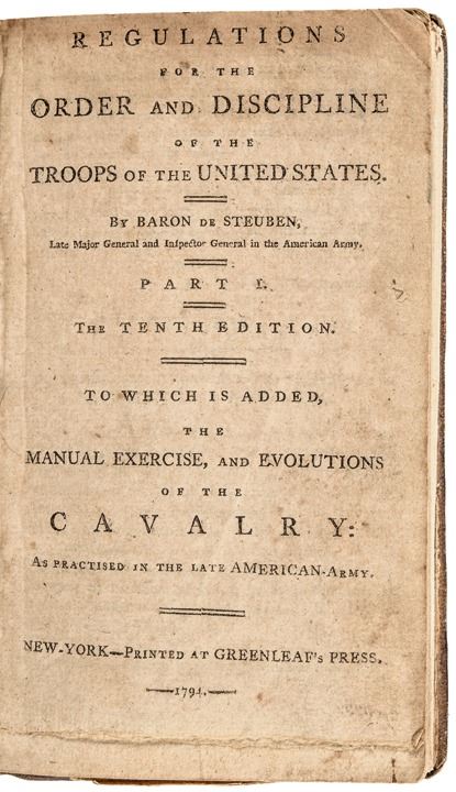 Army Blue Book Von Steuben / Lean In A Time Of War Manufacturing ...