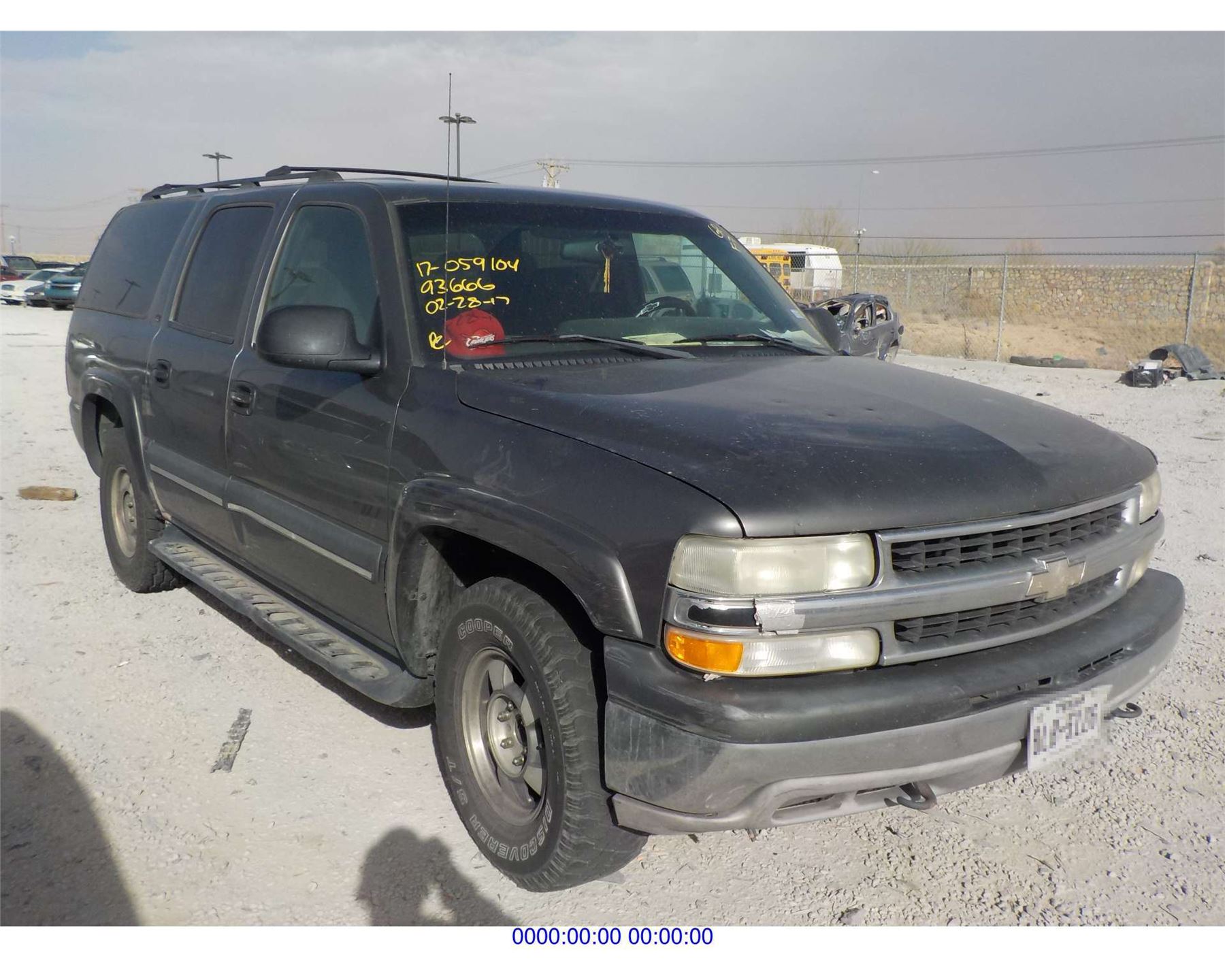 2002 - CHEVROLET SUBURBAN//REBUILT SALVAGE