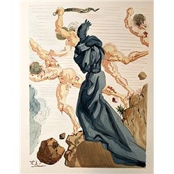 Dali - Hell Canto 15 - The Divine Comedy