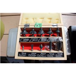 10 pc. Craftsman Router Bit Set