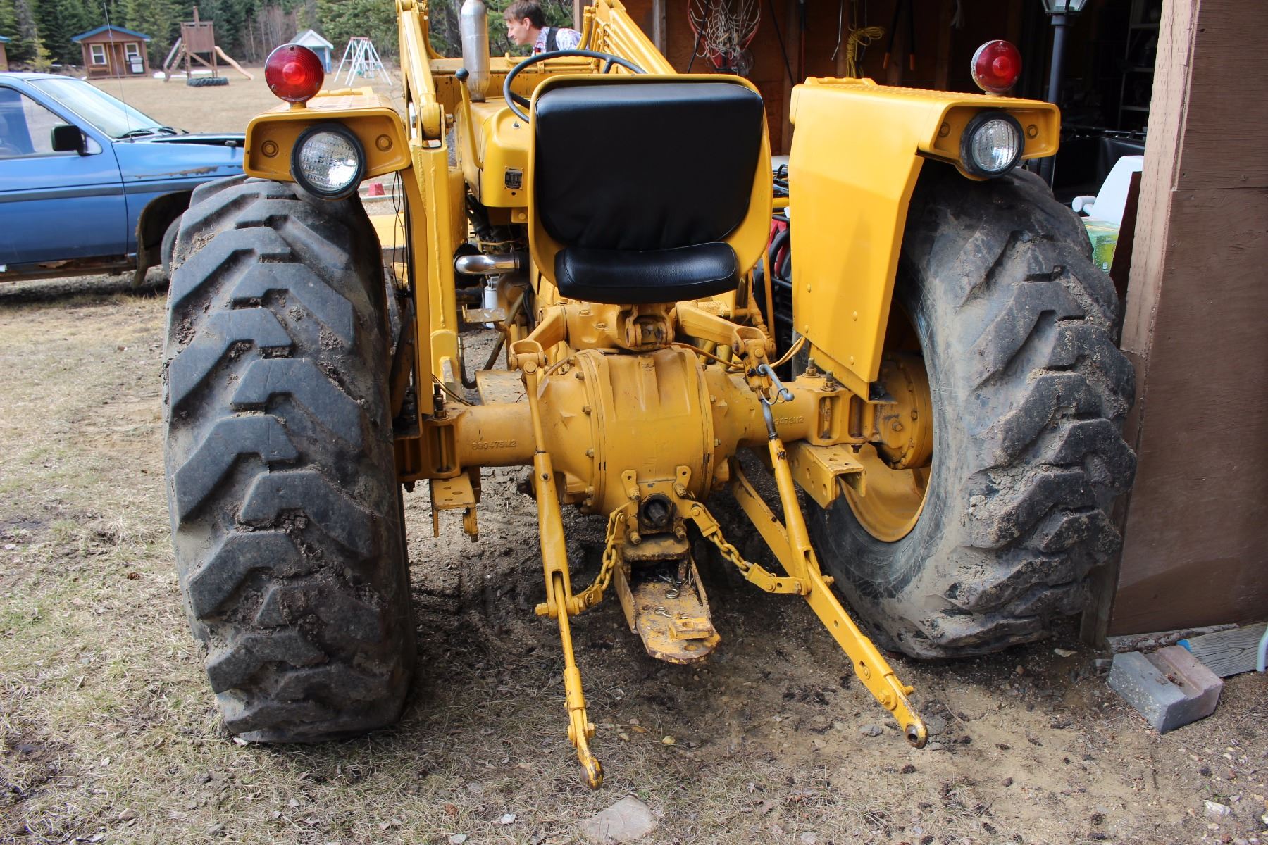 Massey Ferguson 40 Tractor; Model MF54; 3 Cylinder Perkins Gas Engine ...