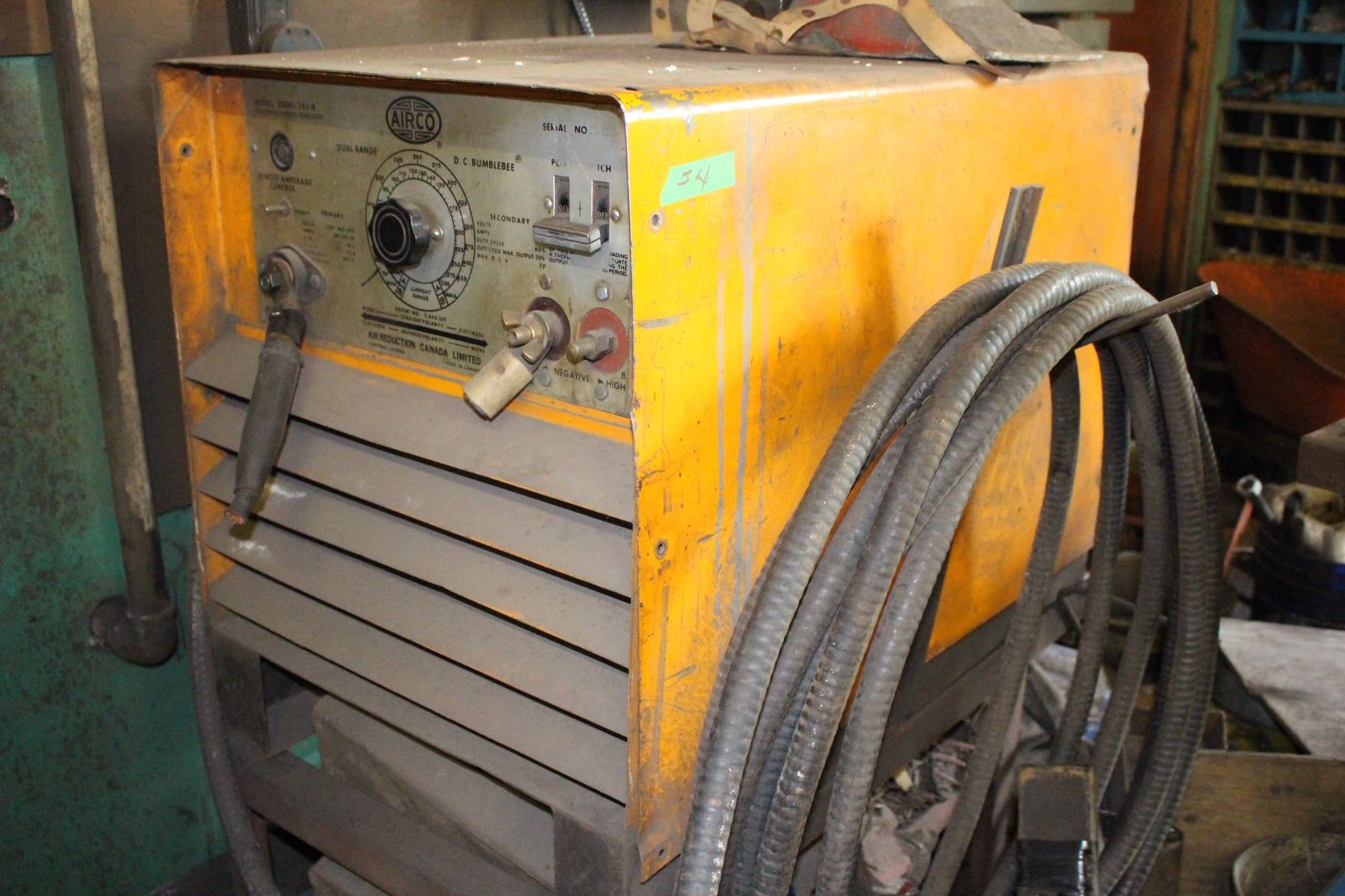 1970's Airco Welder - Model 3DDRS-245-B - 500 Amp.; 3 Phase; S/N CC4629 ...