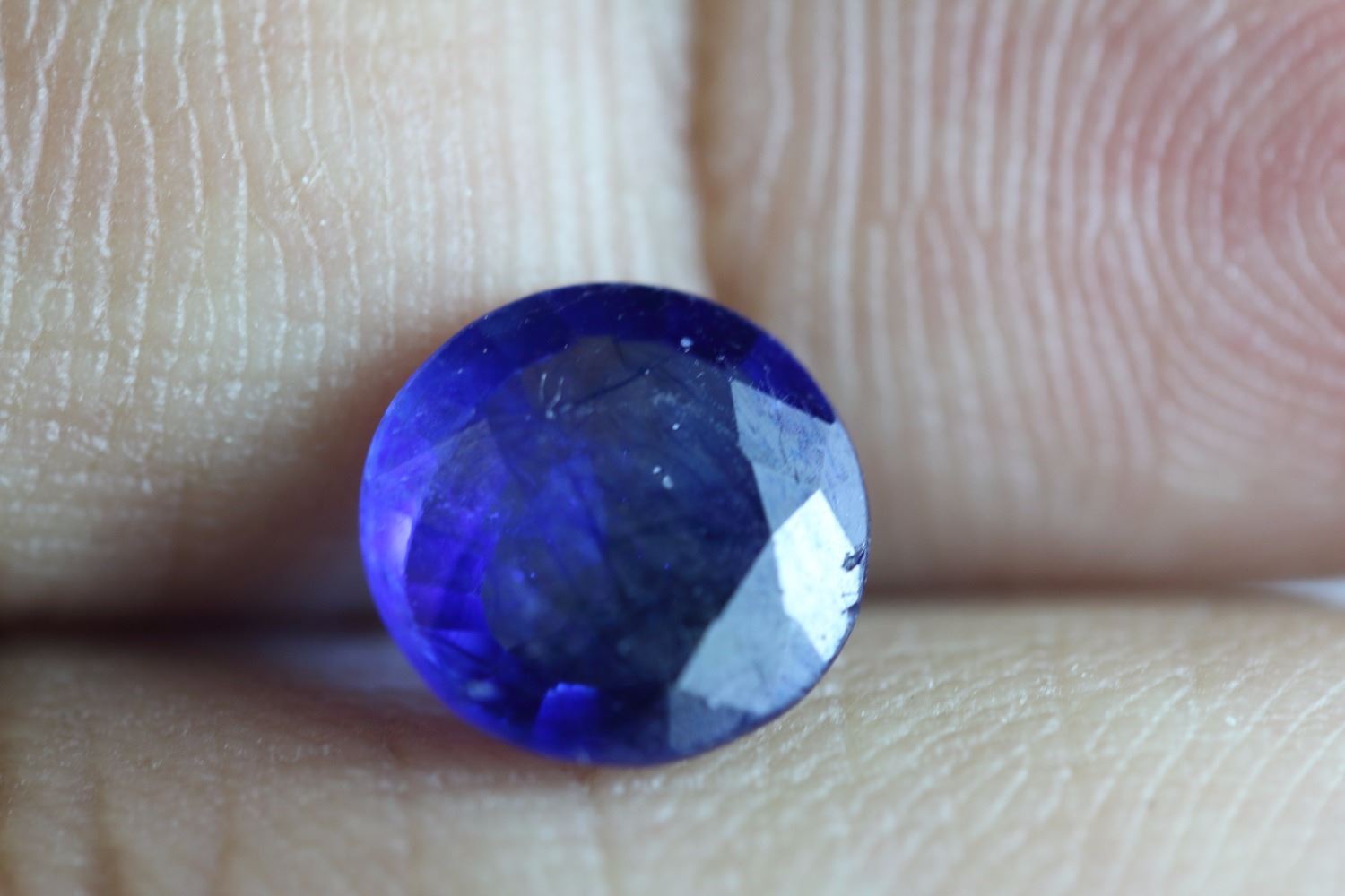 Natural Royal Blue Burma Sapphire 3.14 Carats