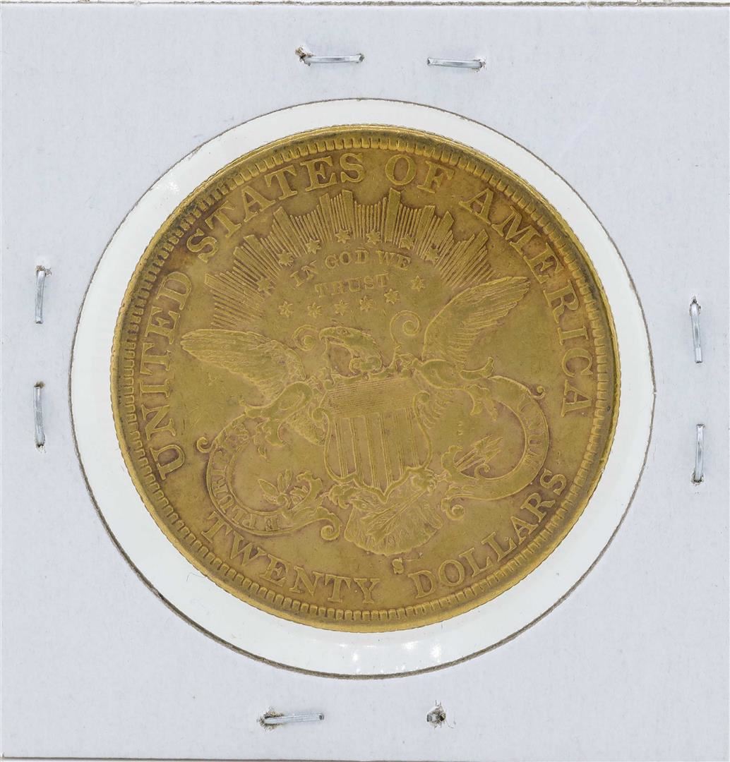 1877-S $20 Liberty Head Double Eagle Gold Coin