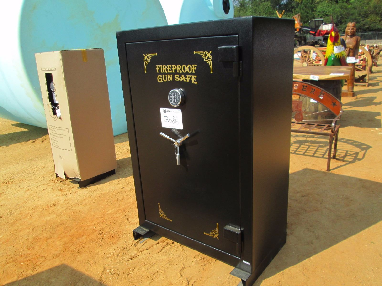 40 GUN SAFE FIRE PROOF J M Wood Auction Company Inc 40-gun-safe-fire-proof-j-m-wood-auction-company-inc