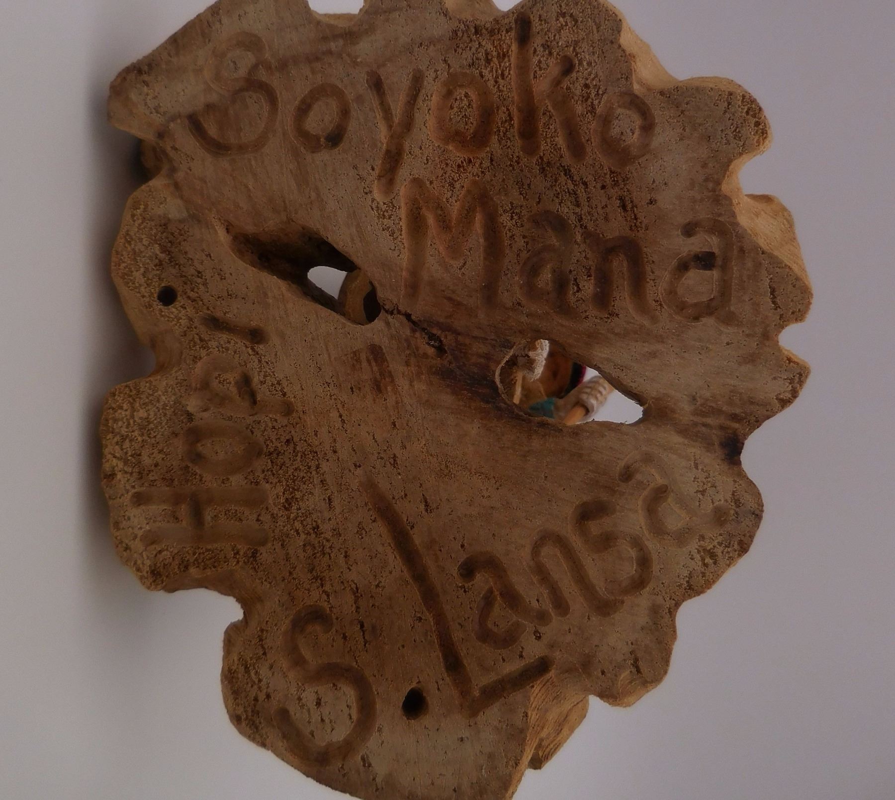 Soyoko Mana Hopi Kachina Carved by Stewart Lanza