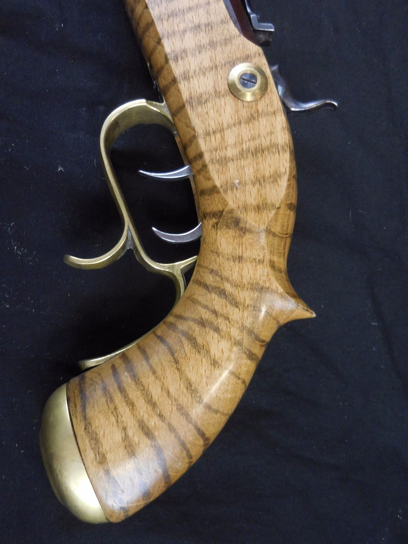 Traditions .50cal "TRAPPER" Black Powder Pistol with Double Set Trigger ...