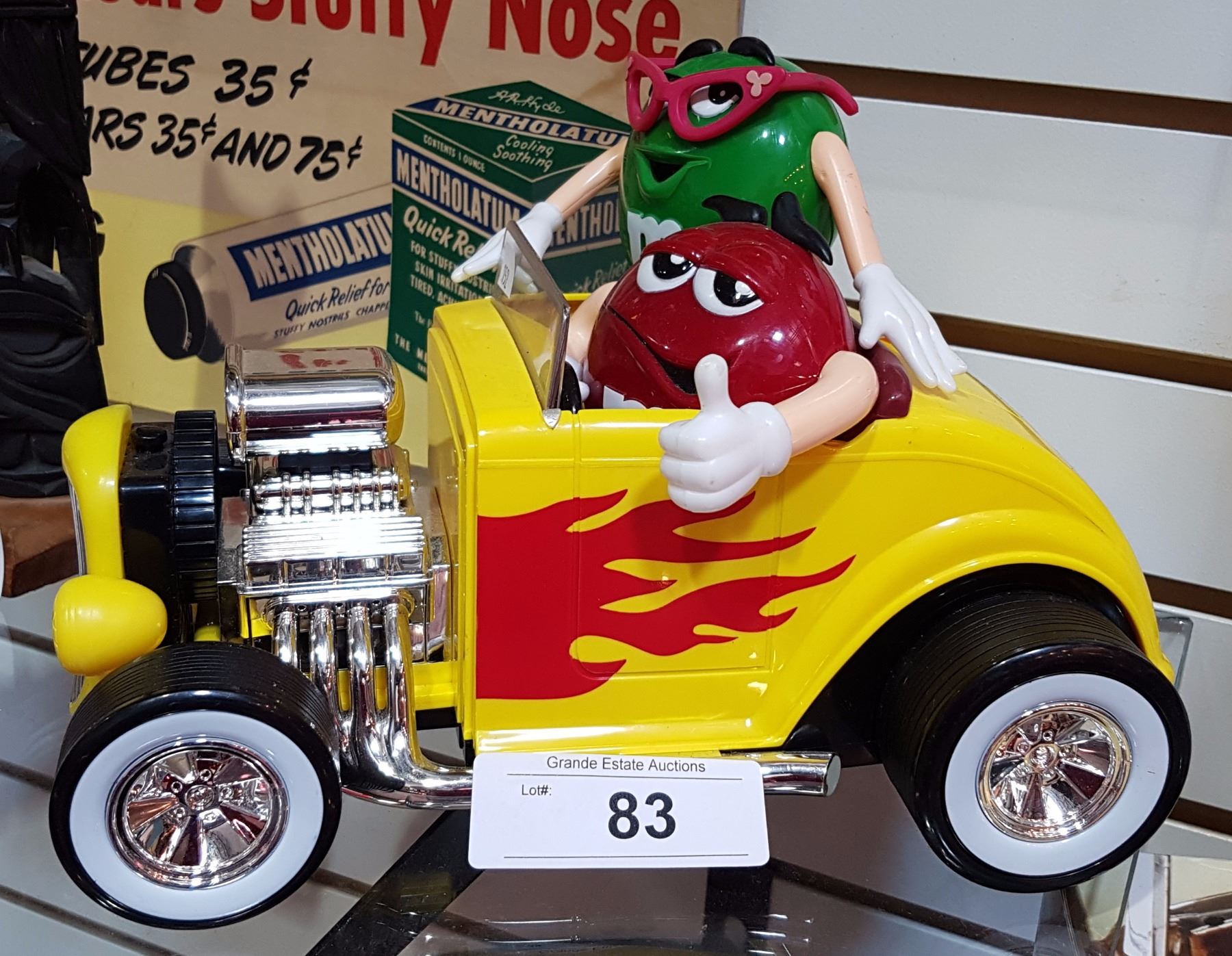 M&M'S HOT ROD ROADSTER CANDY DISPENSER