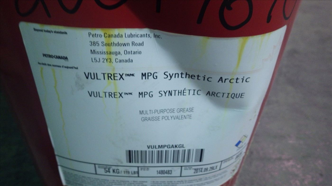 1 - 55kg Petrocan Vultrex MPG Synthetic Arctic multi purpose grease