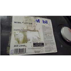 205 litre Mobil ATF D/M automatic transmission fluid