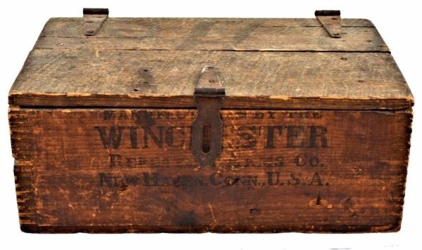 Old Chuck Wagon Knife Box Winchester Ammo Crate