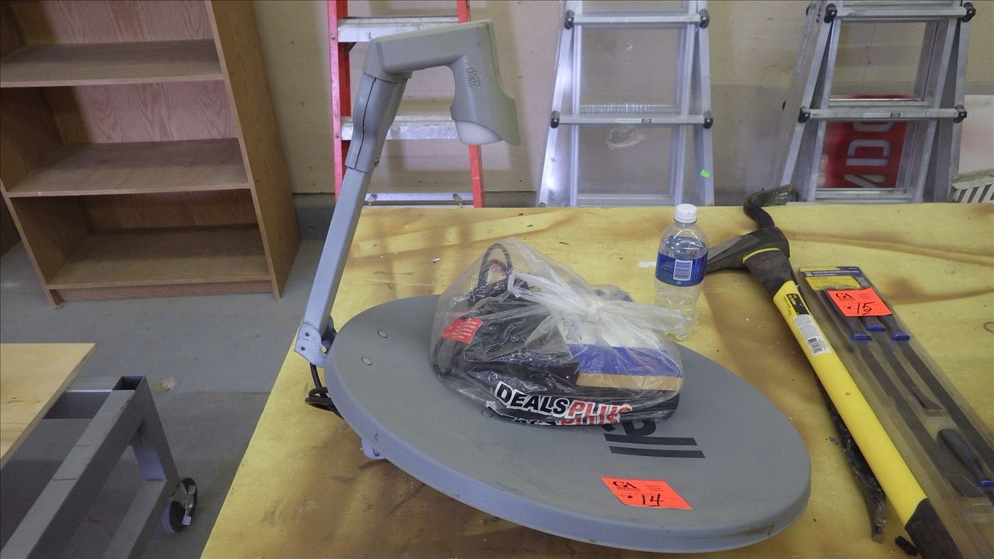 1 Bell Express Vu model 4100 satellite package includes dish, receiver ...