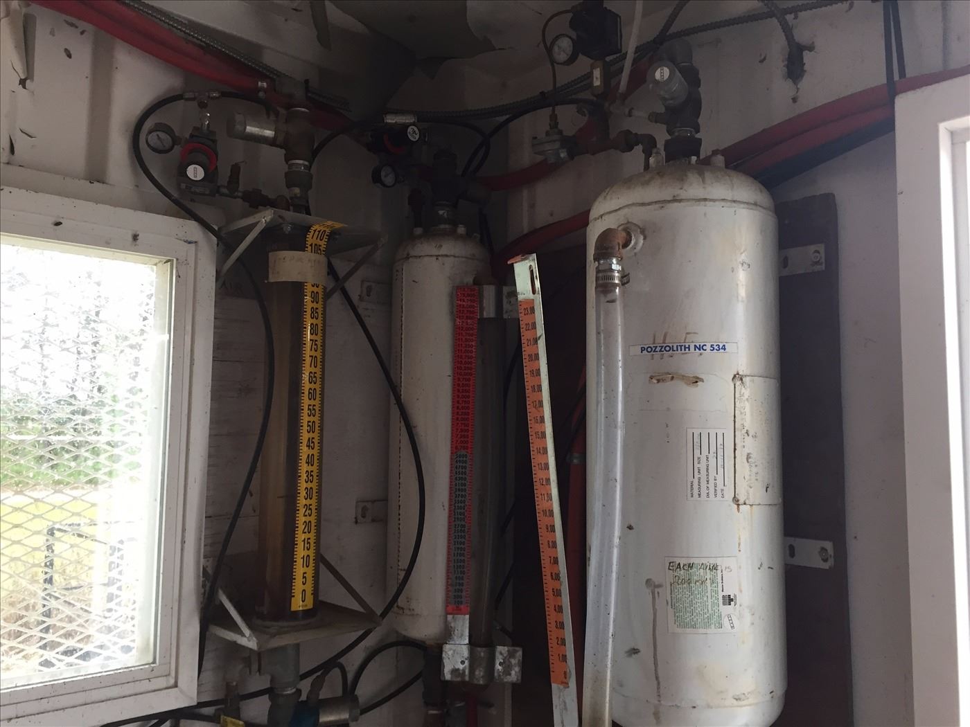 Quadra control concrete batch plant, includes conveyor belt and C-Can ...