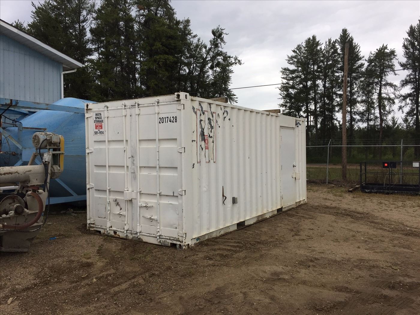 Quadra control concrete batch plant, includes conveyor belt and C-Can ...