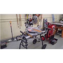 Rigid sliding compound mitre saw 12" with stand