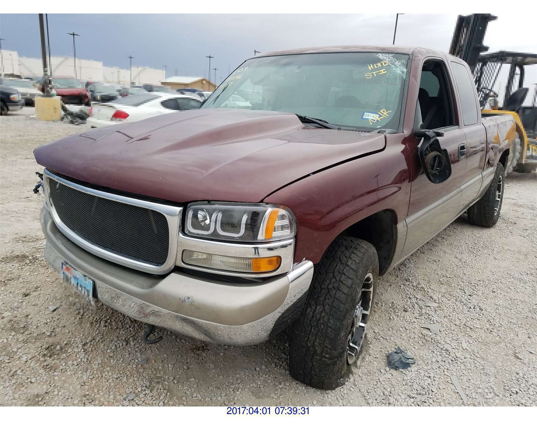 2001 - CHEVROLET SILVERADO 1500 // PARTS ONLY